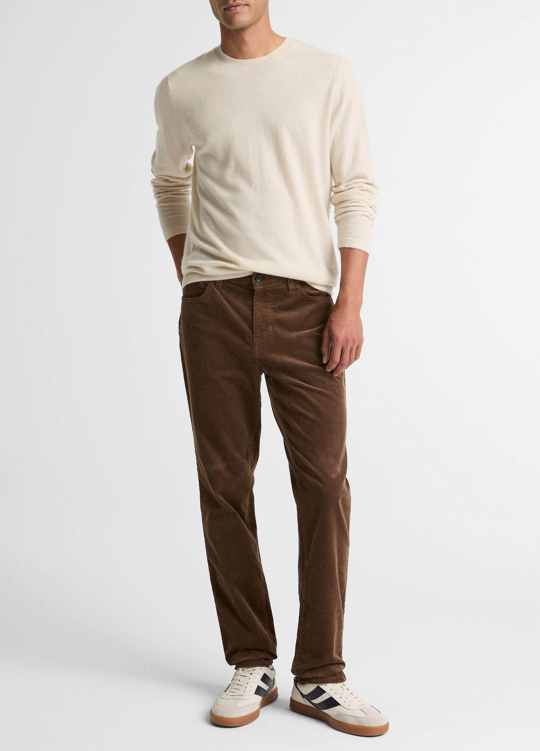 VINCE Vince Dylan Slim Fit Stretch Corduroy Pants